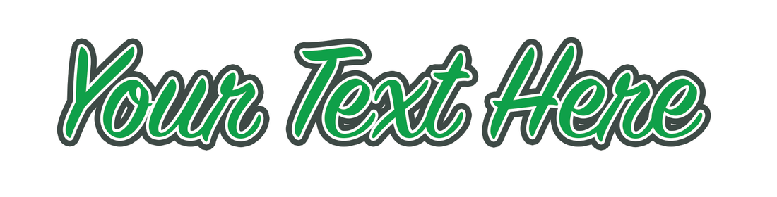 Custom Dual Colour Side Window Stickers – The Pucka Ledges